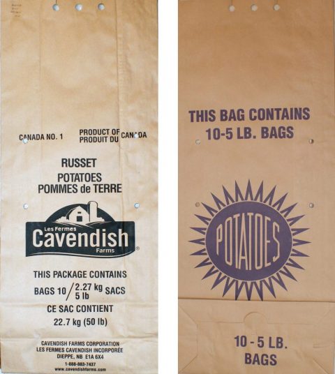 Paper Potato Bags - PEI Bag Co.